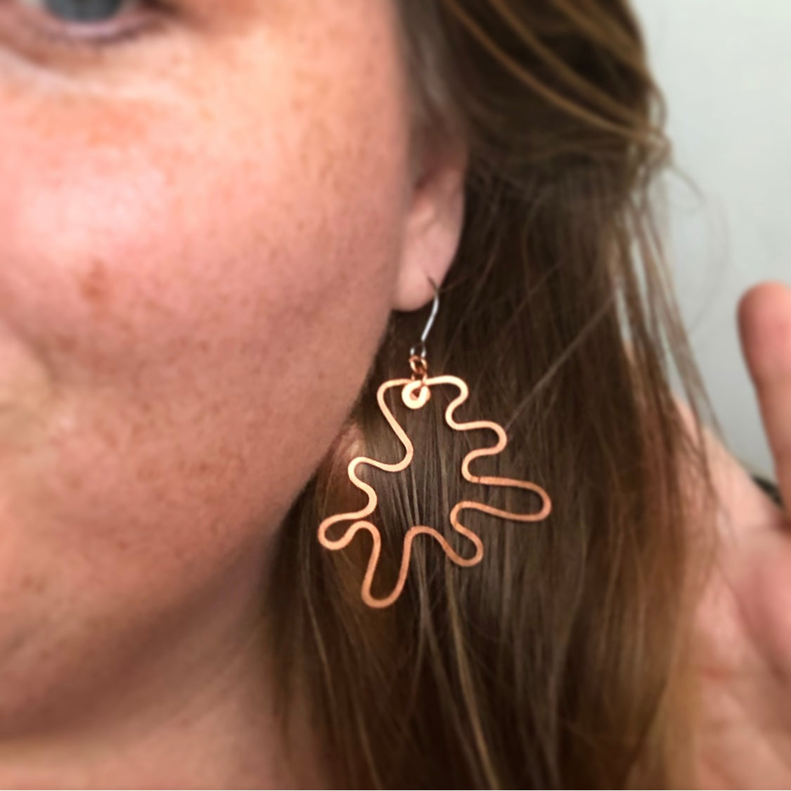 Copper Splatters – Kate Stephen Jewelry