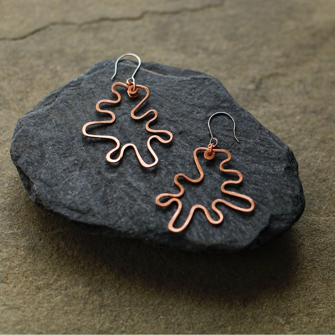 Copper Splatters – Kate Stephen Jewelry
